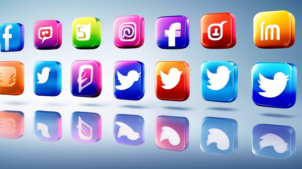 Engaging Social Media Icon Designs