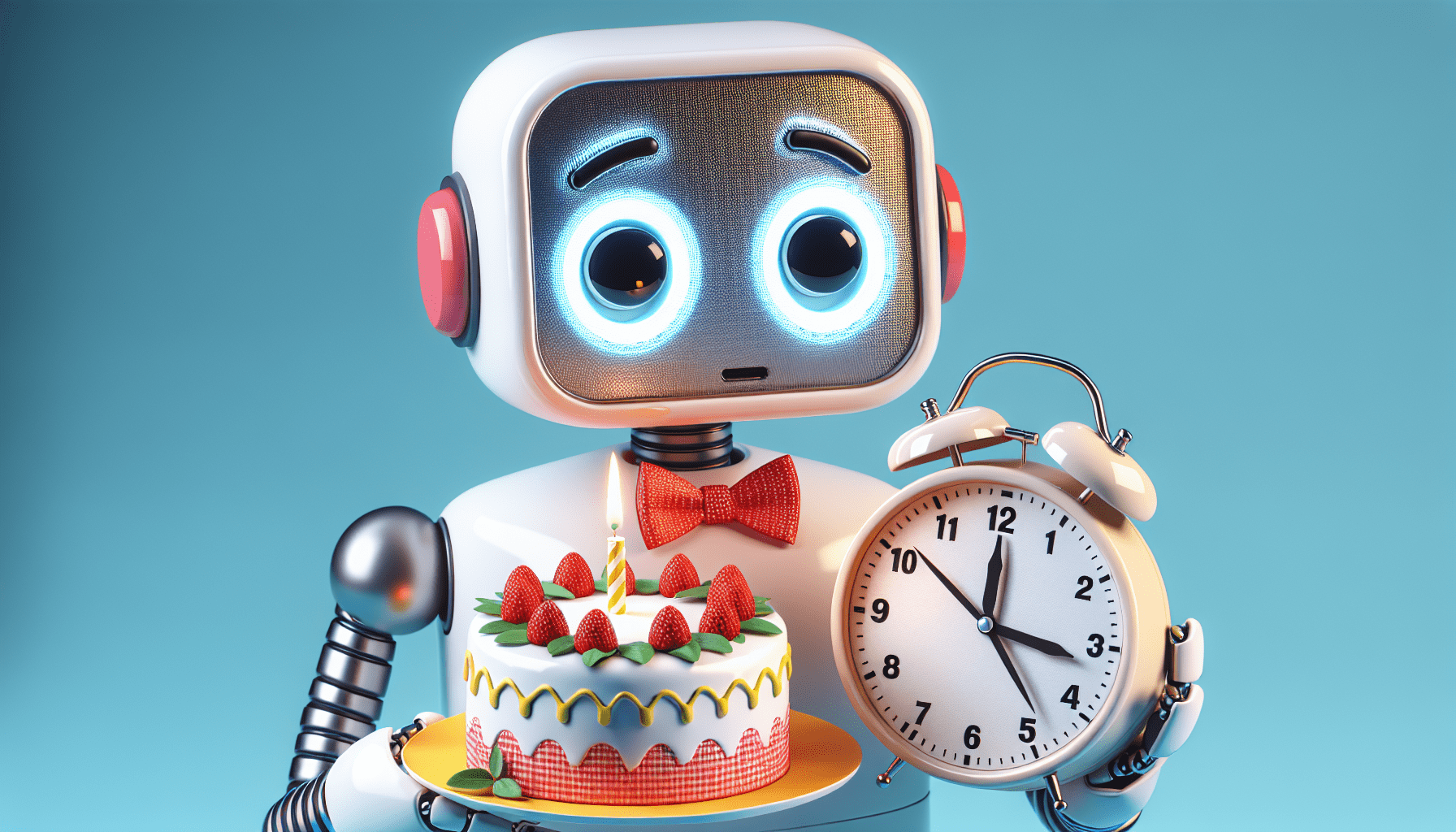 Birthday Alarm - Glad your here!